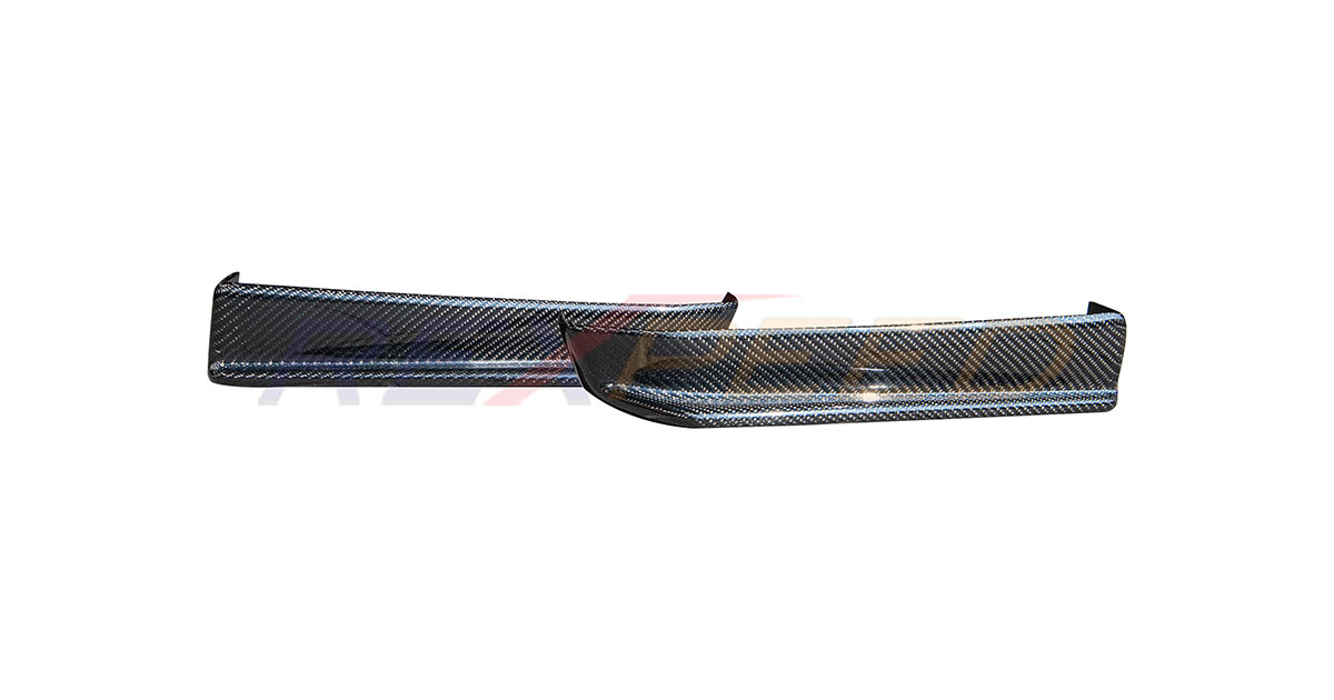VA WRX / STI ST-Style ABS / Carbon Rear Bumper Extensions