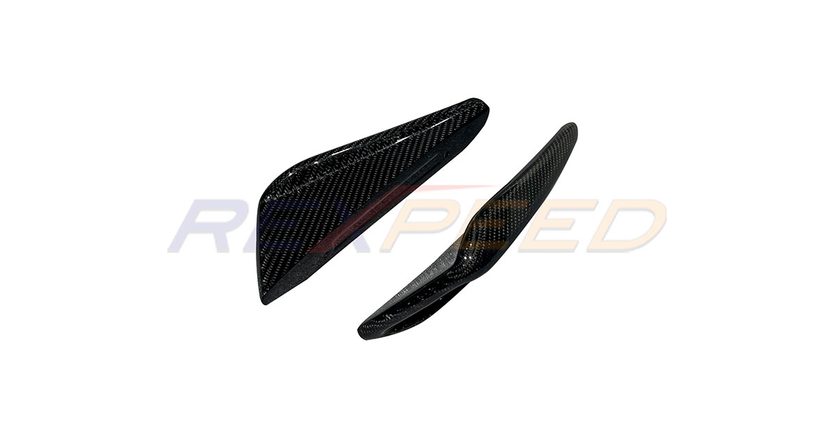 Evo 9 Carbon Fiber Front Canards