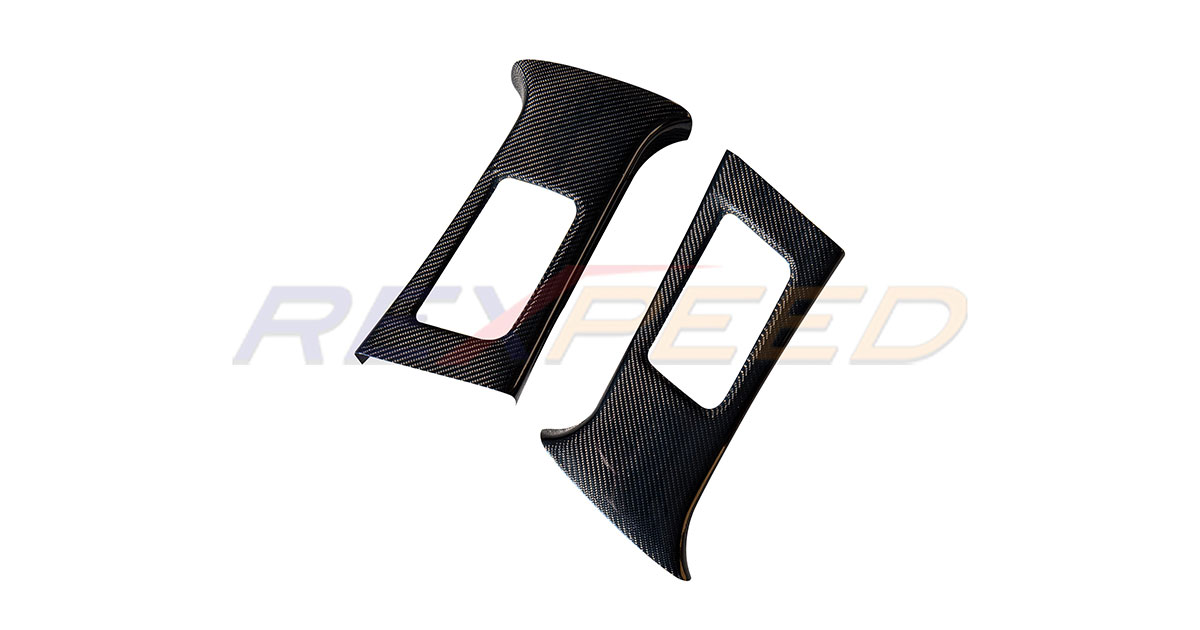 Evo X Carbon B Pillar Covers