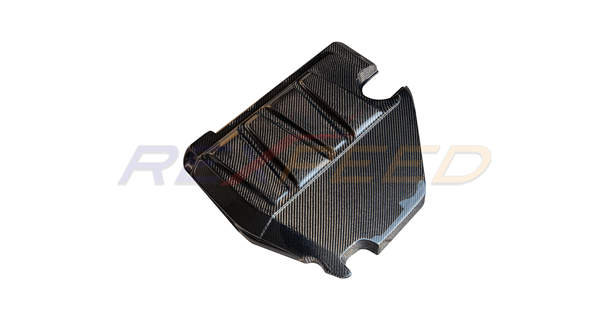 Evo X OEM-Style Carbon Engine Cover