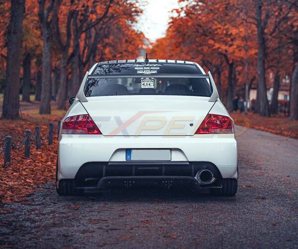 JDM Evo 9 V-style Carbon Diffuser