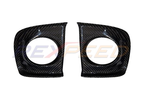 Evo X Carbon Fiber Fog Light Covers