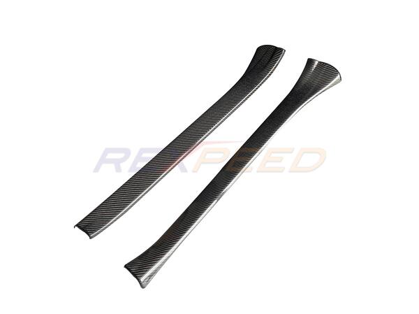 2022+ WRX VB Dry Carbon Front Scuff Plate Covers