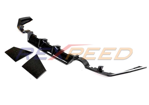 400Z (RZ34) Dry Carbon Diffuser + Rear Bumper Decals